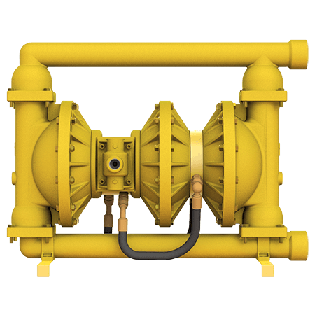 Versamatic 1" E1-HP AODD (AIR OPERATED DOUBLE DIAPHRAGM) HIGH PRESSURE ...